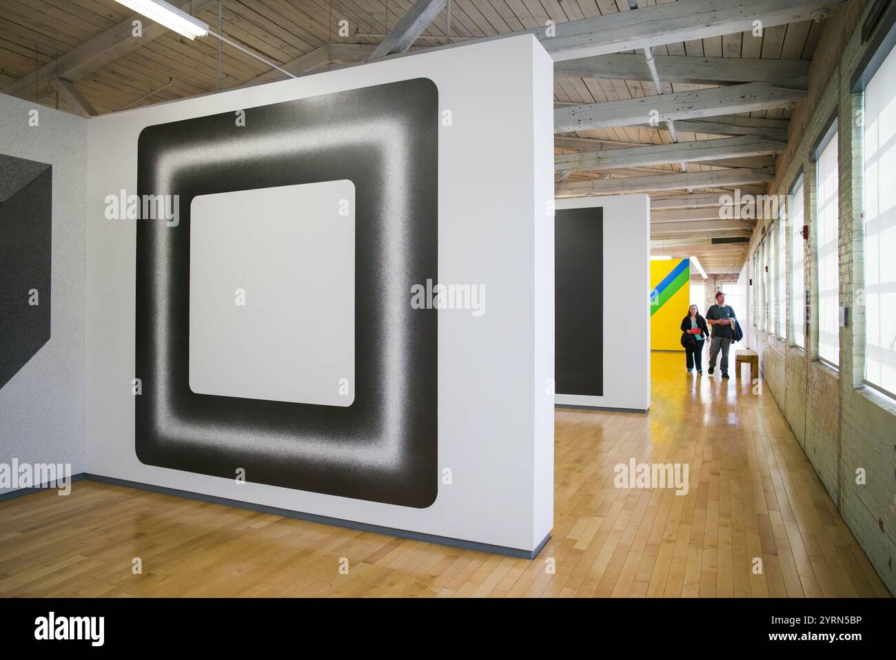 USA, Massachusetts, North Adams, Mass MOCA, Massachusetts Museum of ...