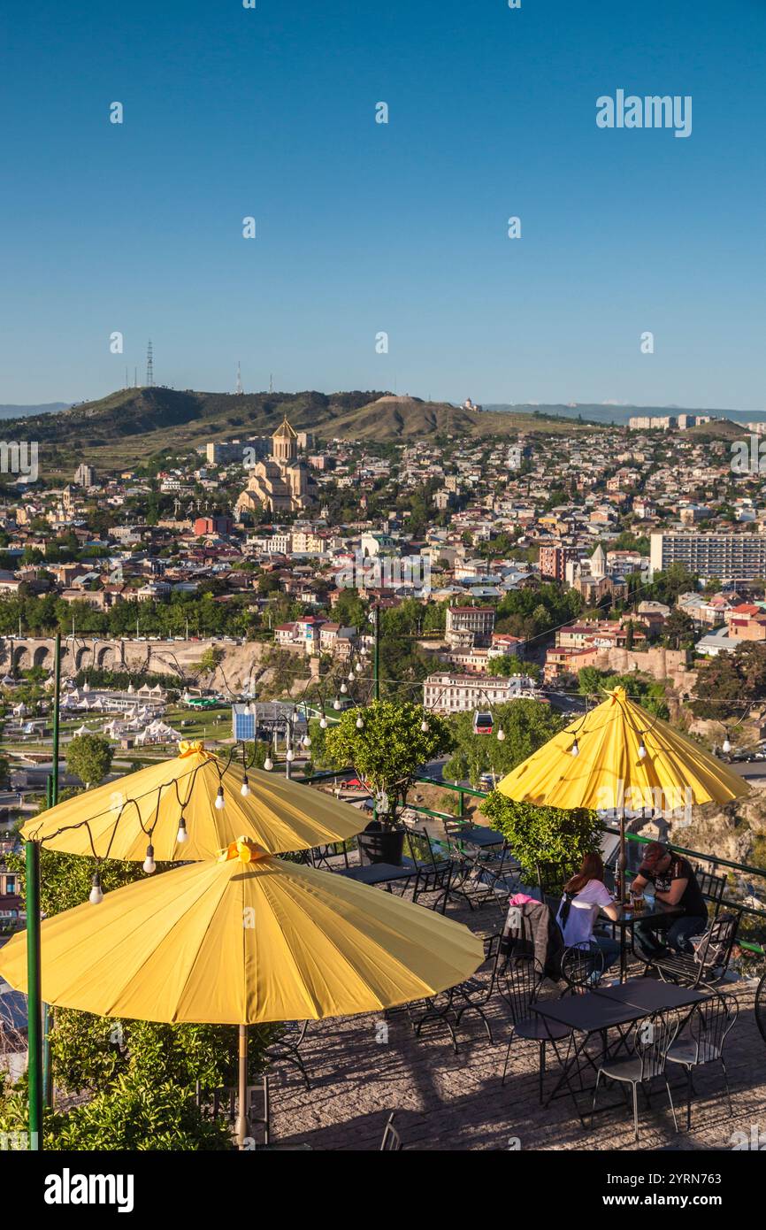 Georgia,Tbilisi,Old Town,rooftop cafe,NR Stock Photo - Alamy