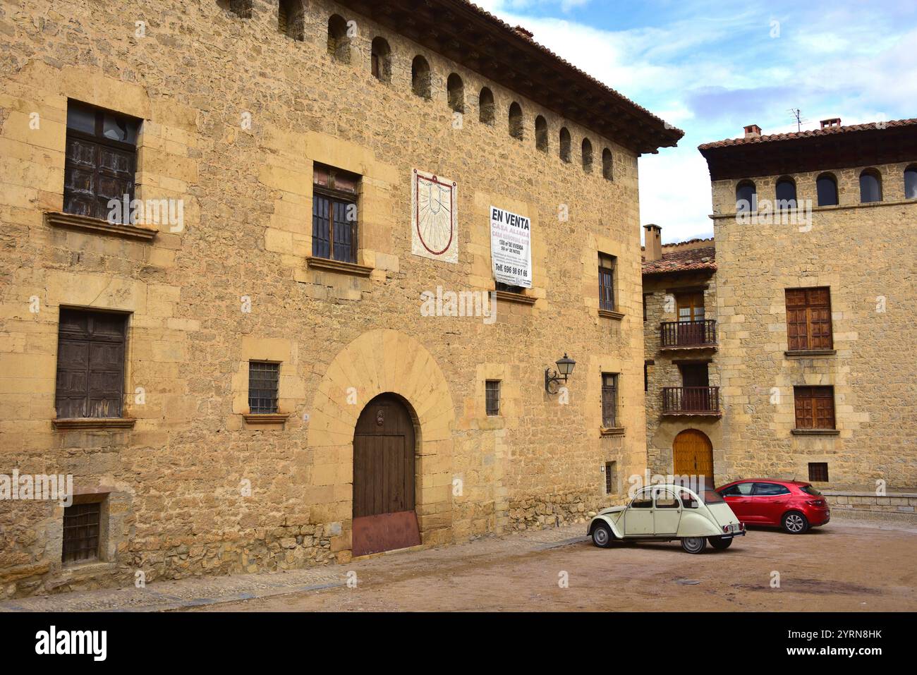 Mirambel. Aliaga house (renaissance, 16th century). Alto Maestrazgo ...
