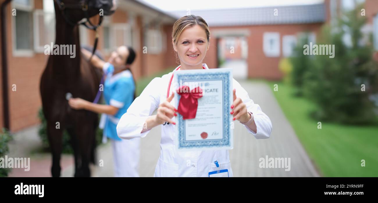 Breeding certificate hi-res stock photography and images - Alamy