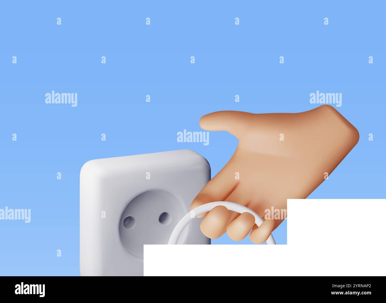 Electrician power socket in Stock Vector Images - Alamy