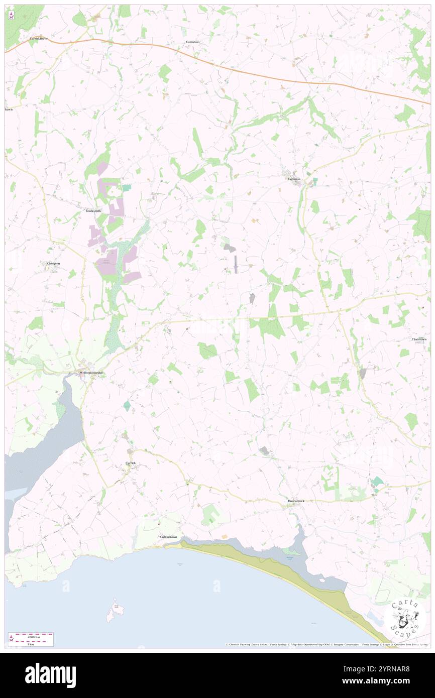 Ballyknock, County Waterford, IE, Ireland, Munster, N 52 19' 26'', S 7 ...