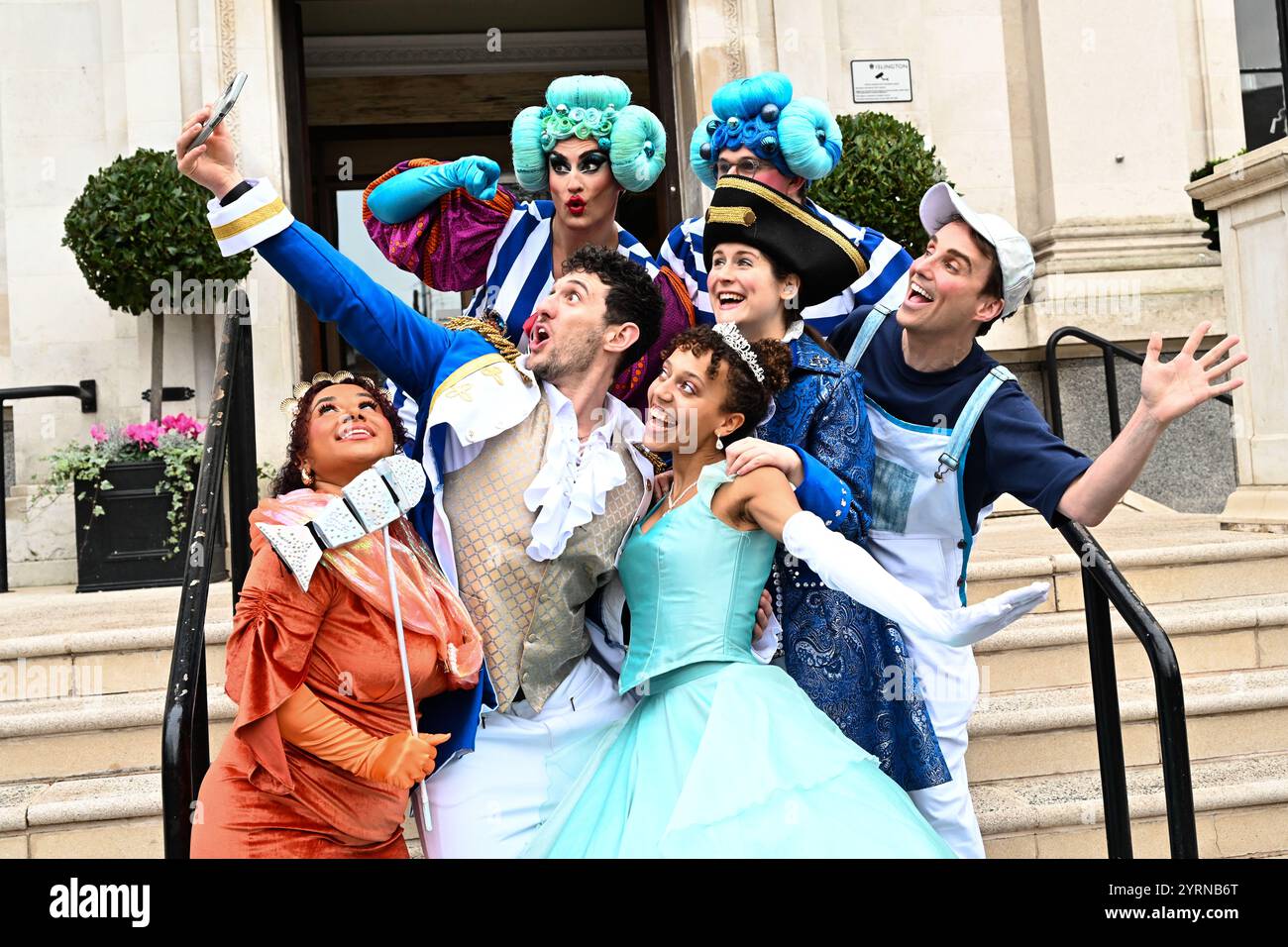 LONDON, ENGLAND: 4th December 2024: Press call for the cast of ...