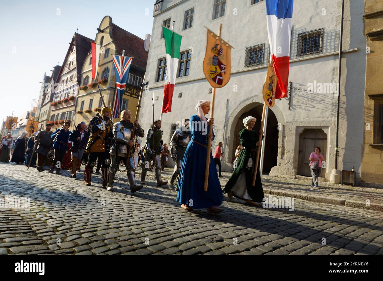 Historical medieval reenactment, 50th Anniversary Imperial City ...