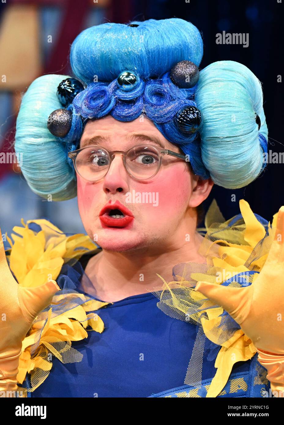 LONDON, UK. 4th Dec, 2024. Press call for the cast of Cinderella with ...