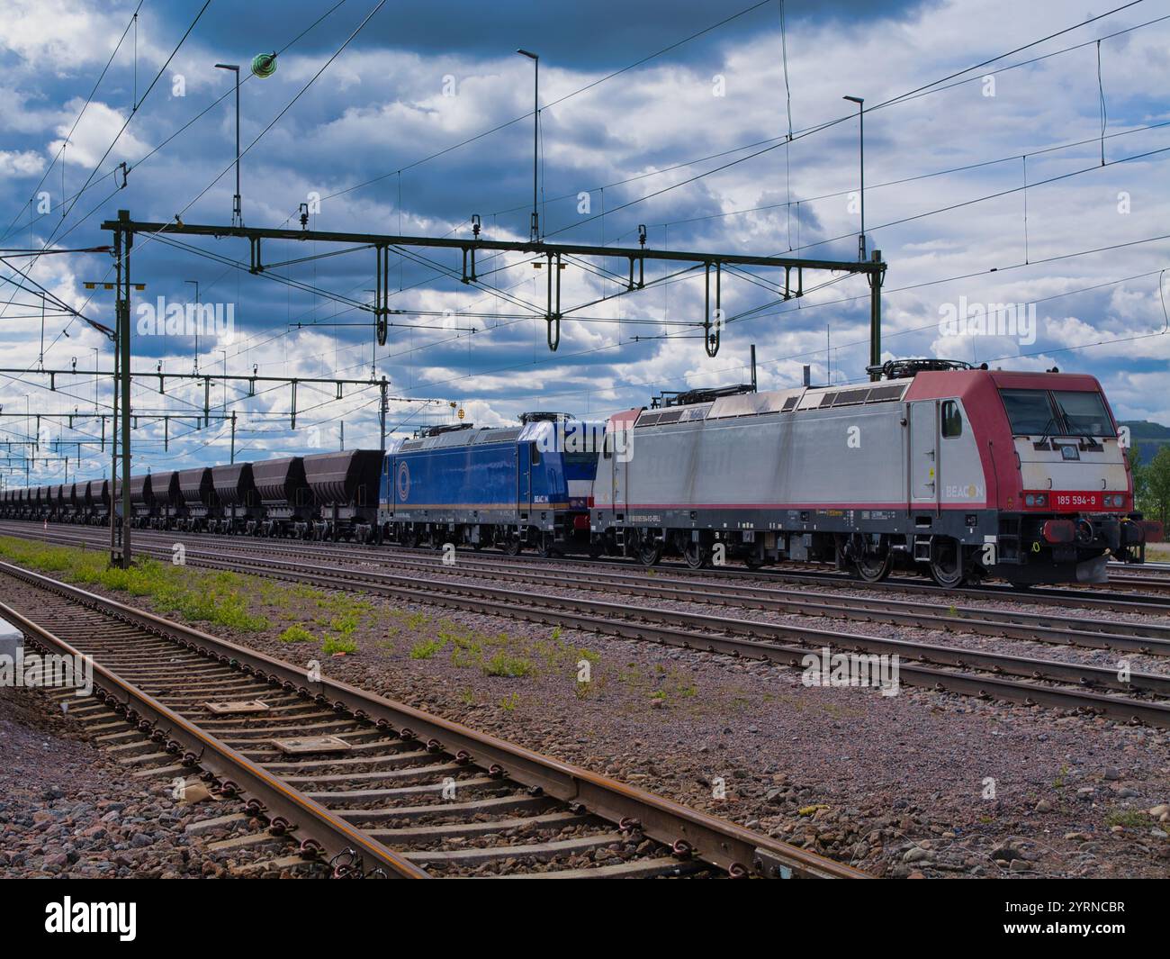 Arctic circle train and kiruna hi-res stock photography and images - Alamy