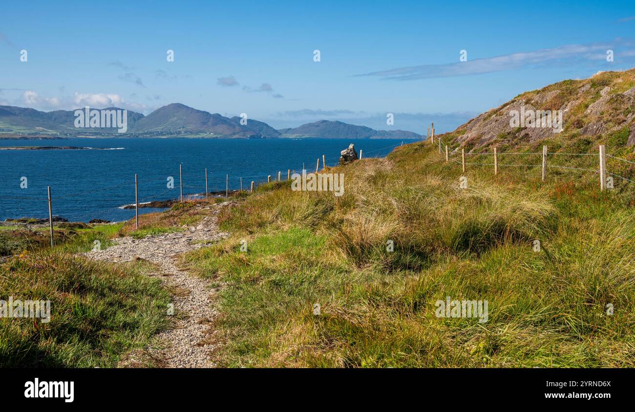 The Hag of Beara, a rock in Kilcatherine, Beara Peninsula, represents ...