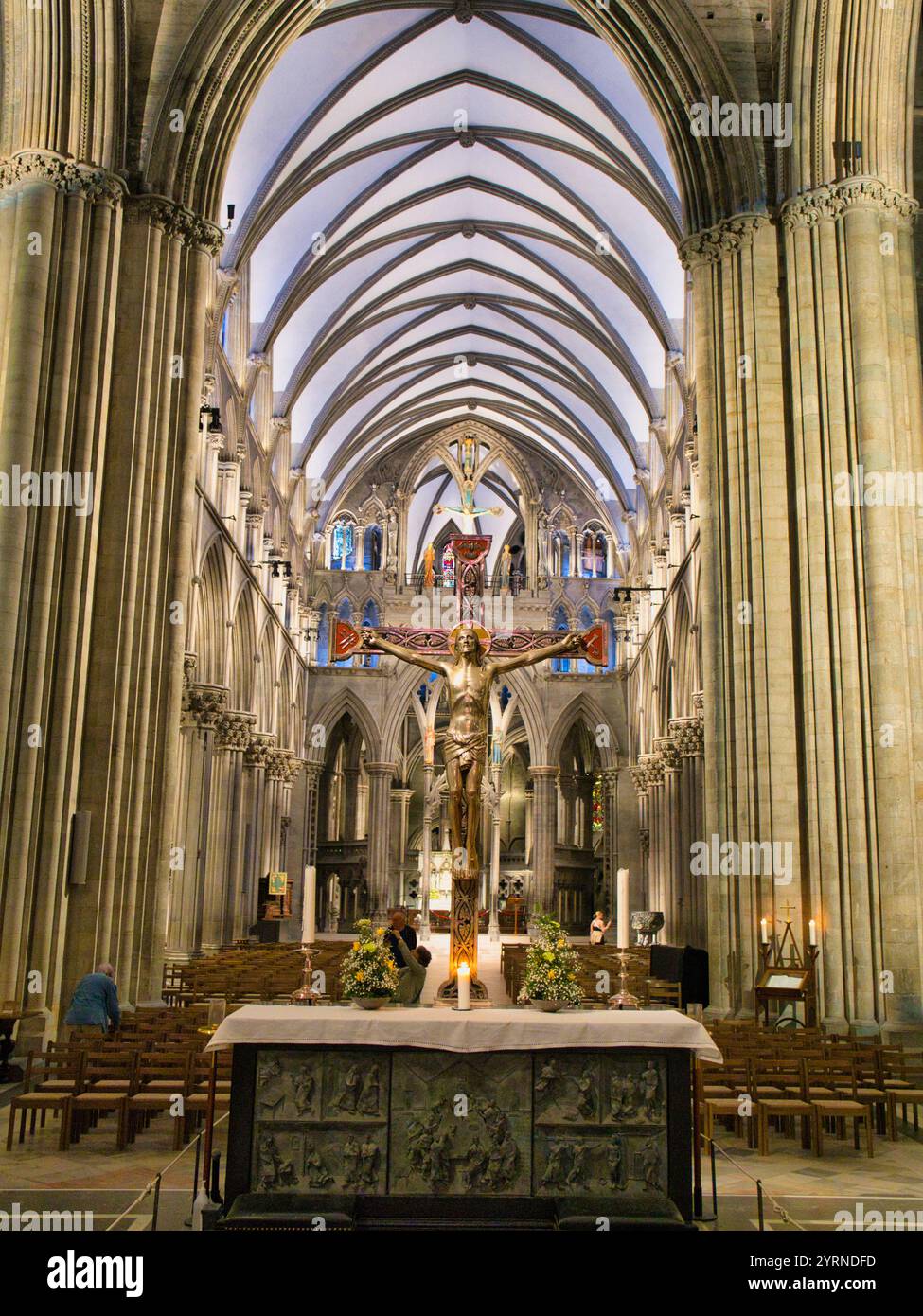 Nidaros cathedral altar hi-res stock photography and images - Alamy