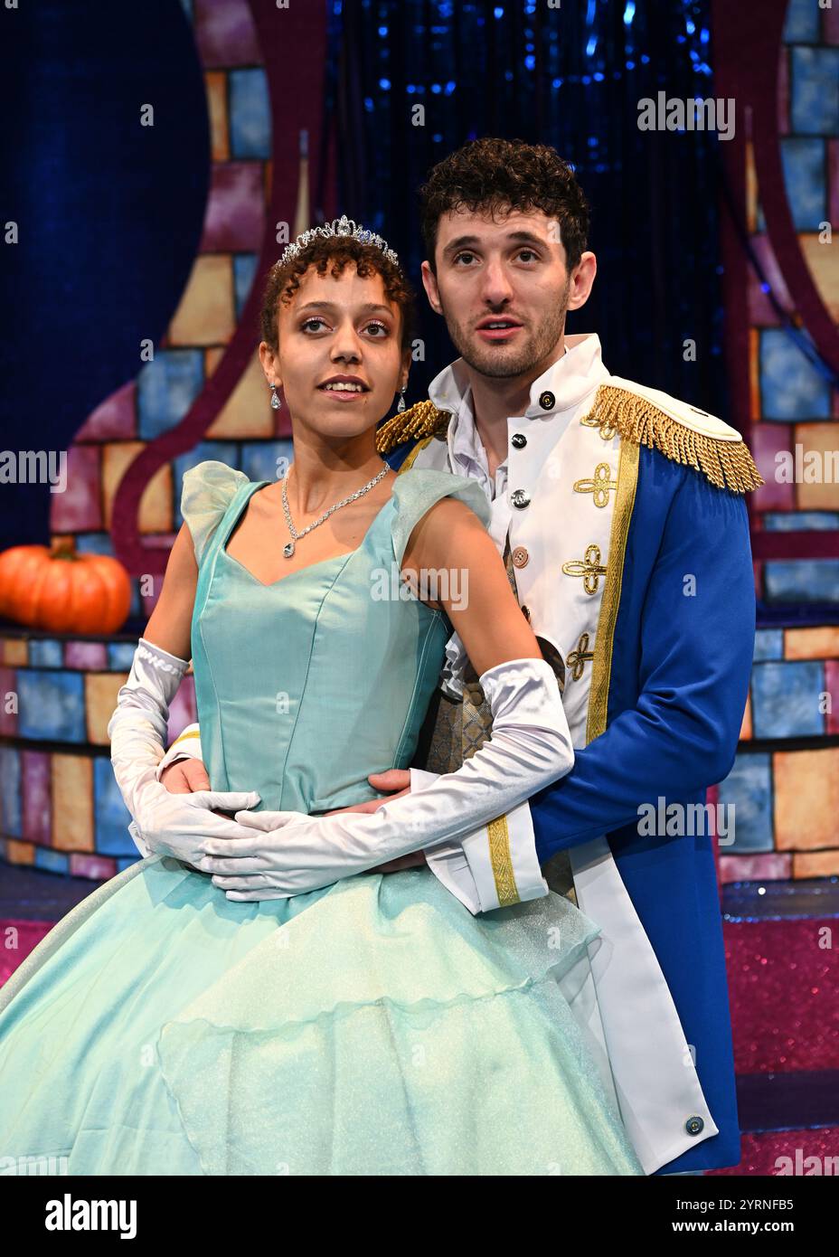 LONDON, ENGLAND: 4th December 2024: Press call for the cast of Cinderella with Maddy Erzan ...