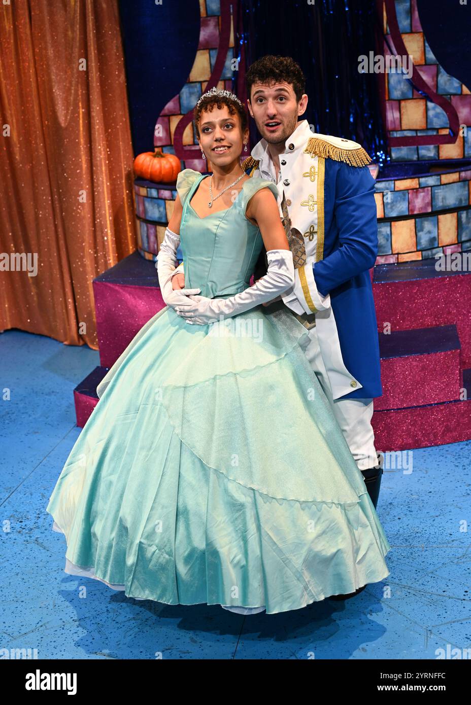 LONDON, UK. 4th Dec, 2024. Press call for the cast of Cinderella with ...