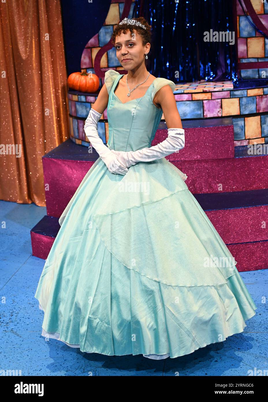 LONDON, UK. 4th Dec, 2024. Press call for the cast of Cinderella with ...