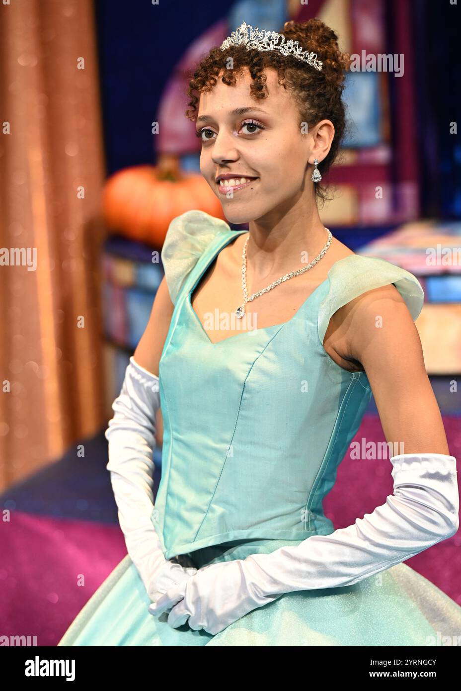 LONDON, UK. 4th Dec, 2024. Press call for the cast of Cinderella with ...