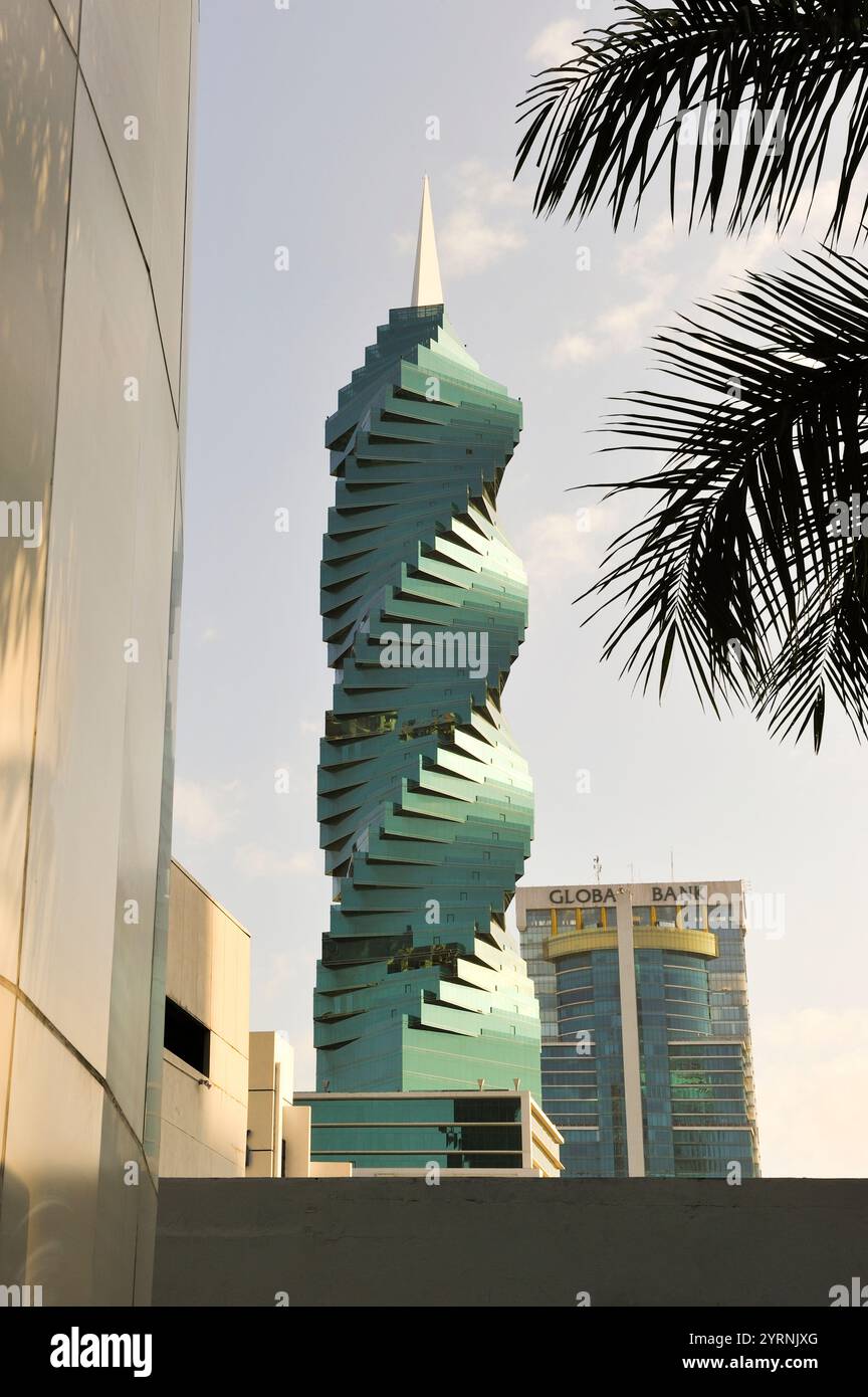 remarkable helical tower named Revolution Tower and also called El ...