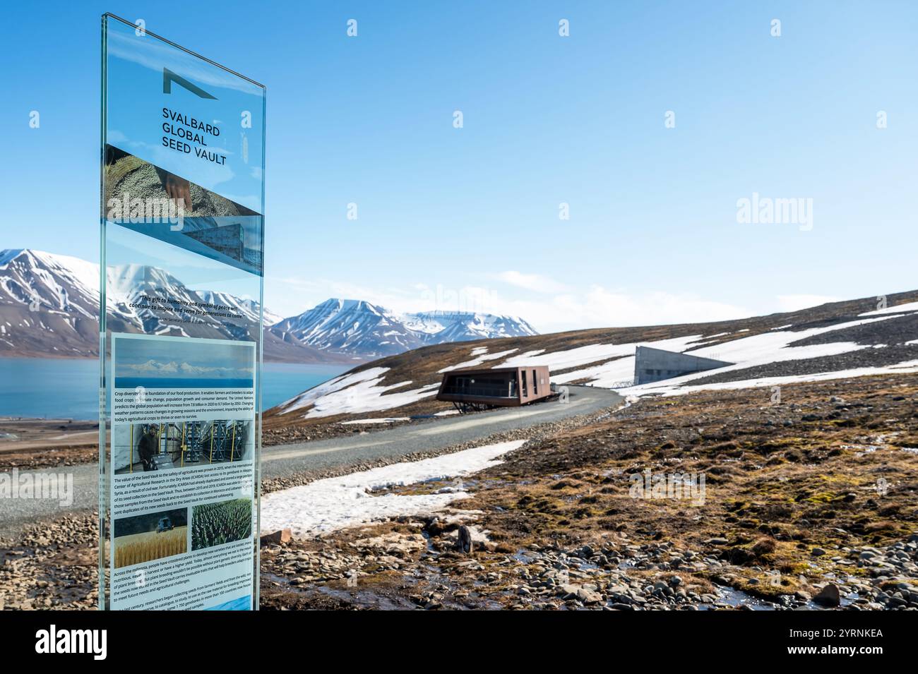 Svalbard Global Seed Vault, Global Seed Vault in Lonyerabyen on ...