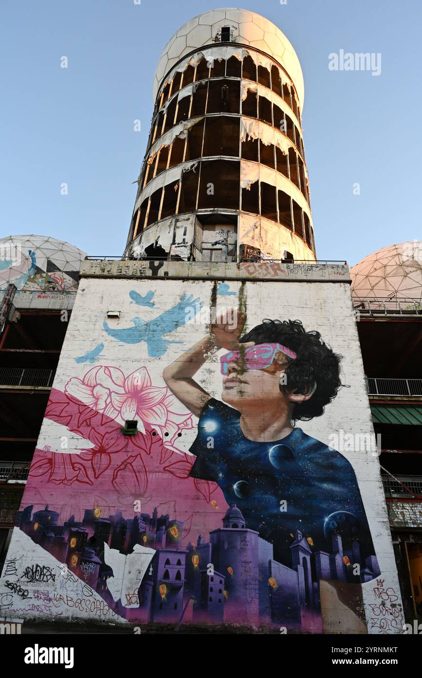 Lost Place, the Teufelsberg in Berlin, Germany Stock Photo - Alamy