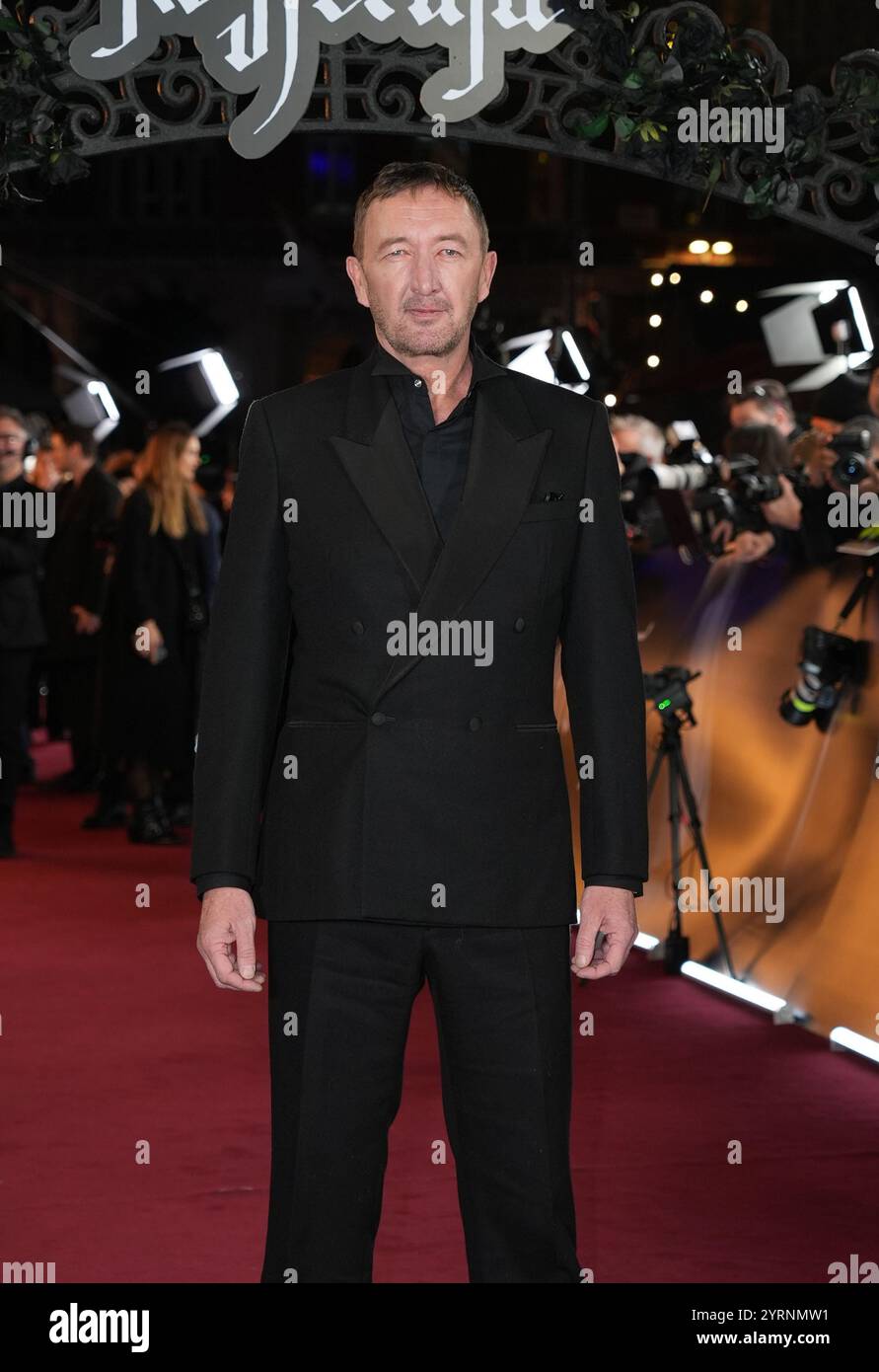 Ralph Ineson arriving for the UK premiere of Nosferatu at Odeon Luxe in ...