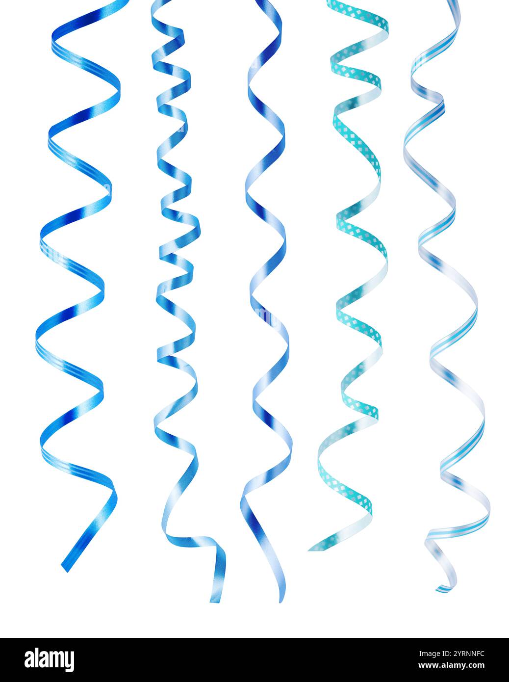 Shiny serpentine streamers on hi-res stock photography and images - Alamy