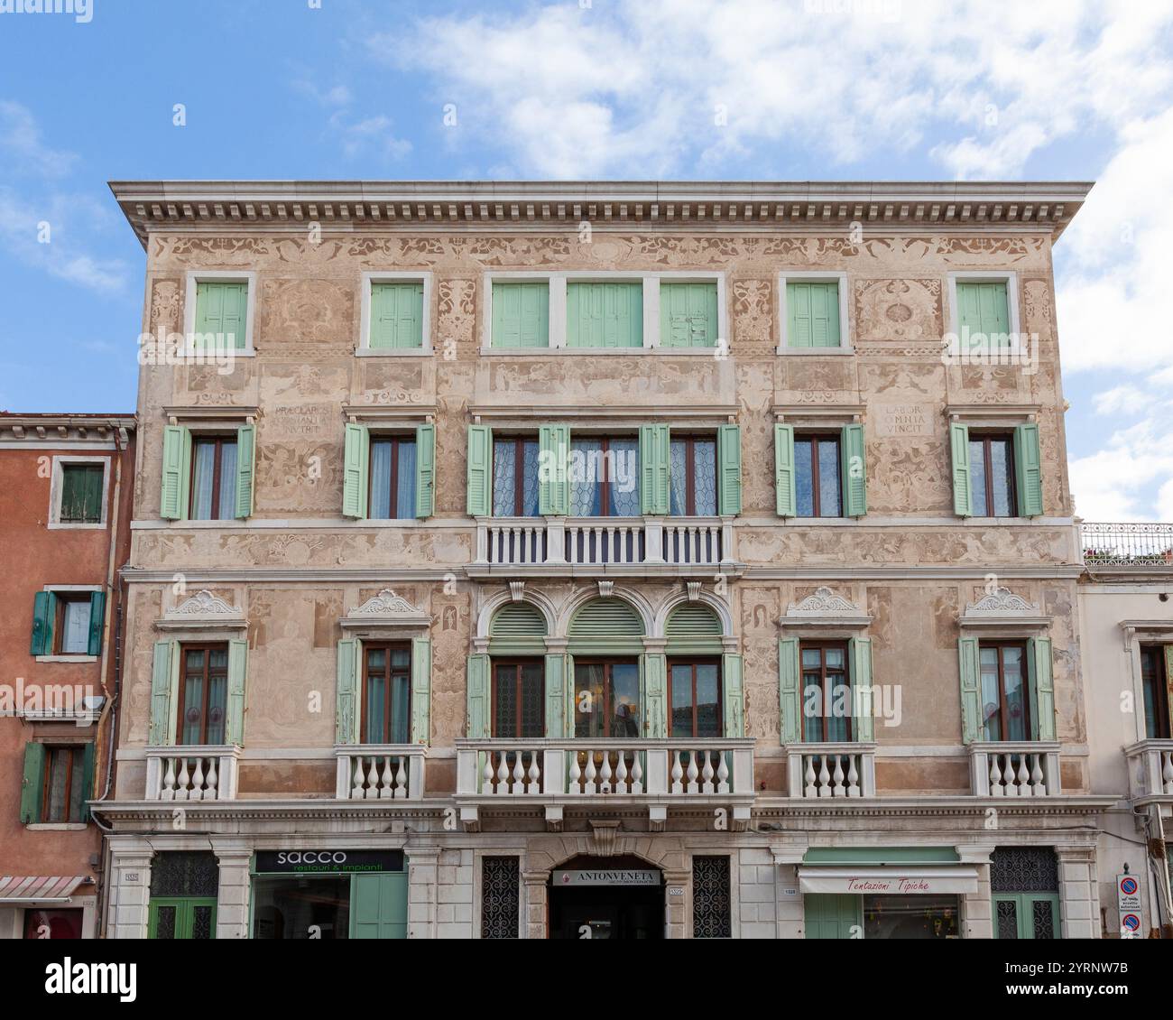 Palazzo Ravagnan Brusomini Naccari delle Figure, Chioggia, Venice ...