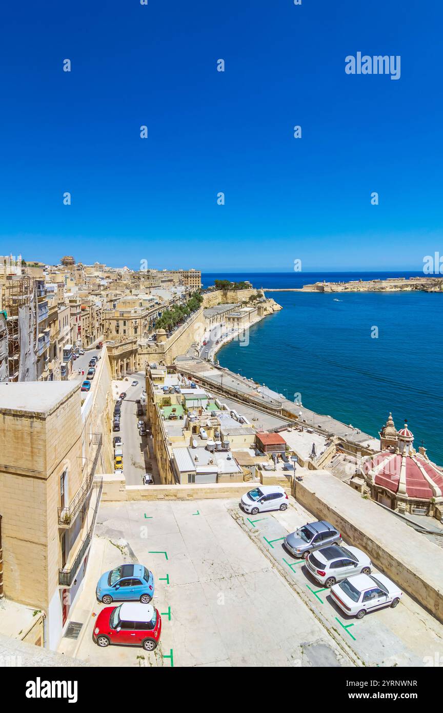 Birds eye view valetta hi-res stock photography and images - Alamy
