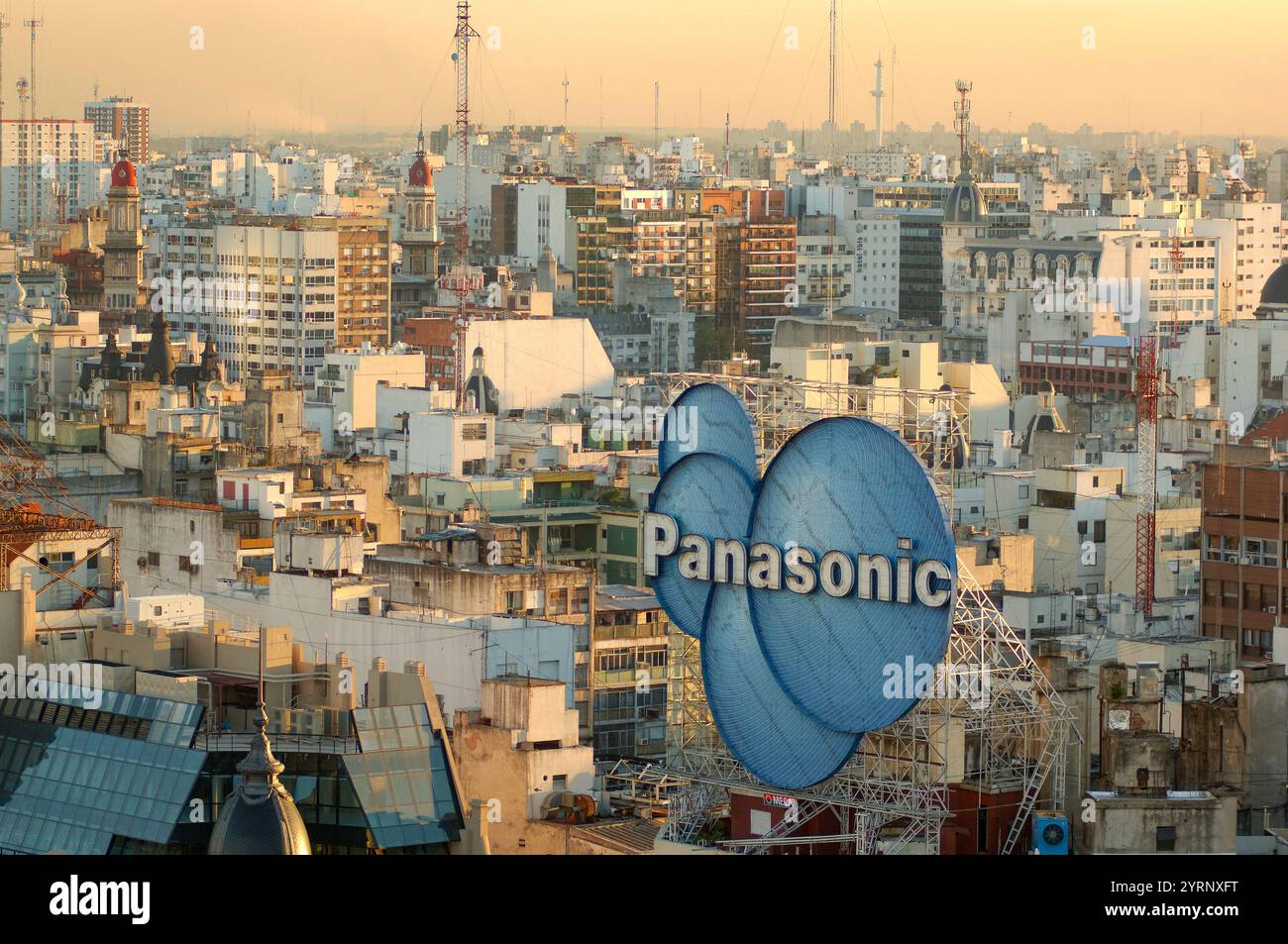 South America; Argentina; Buenos Aires; Centro, city, skyline, urban ...