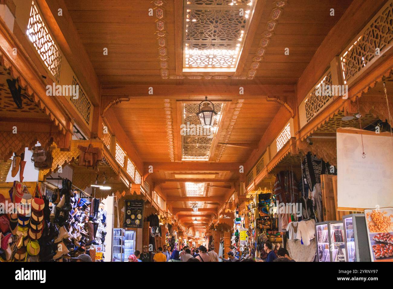 Street photography of the Medina, the old central market place of Rabat ...