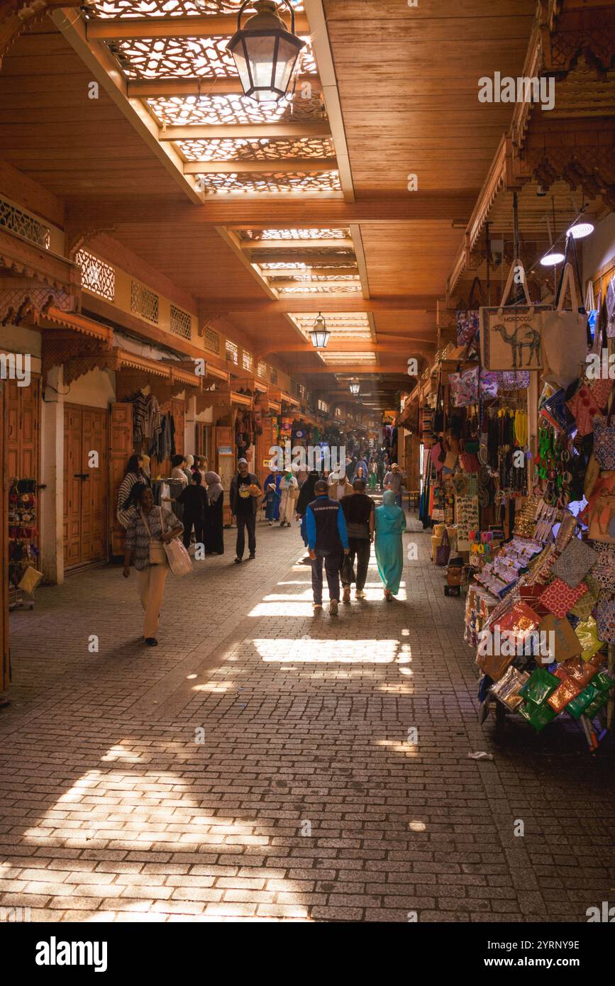 Street photography of the Medina, the old central market place of Rabat ...