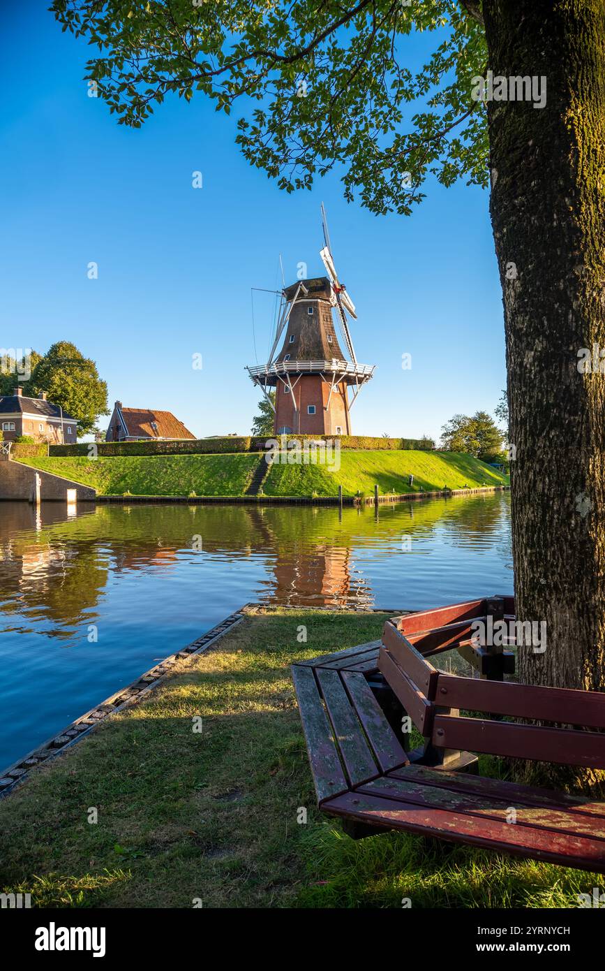 Windmill friesland netherlands hi-res stock photography and images - Alamy
