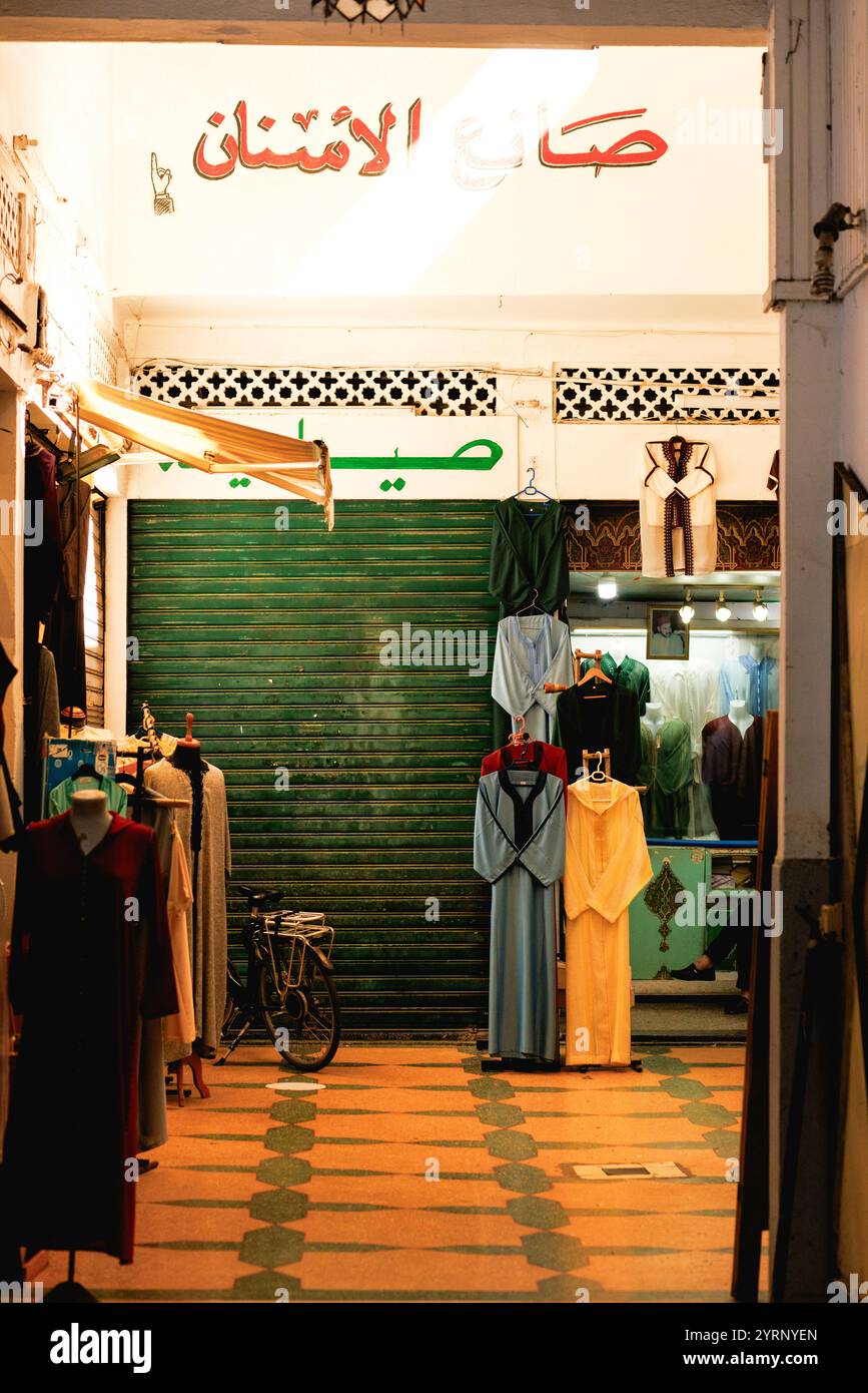 Street photography of the Medina, the old central market place of Rabat ...