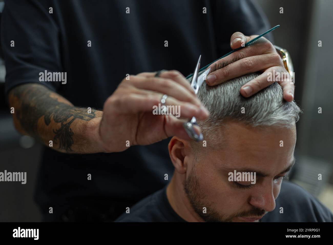 Hair clipper haircuts hi-res stock photography and images - Alamy