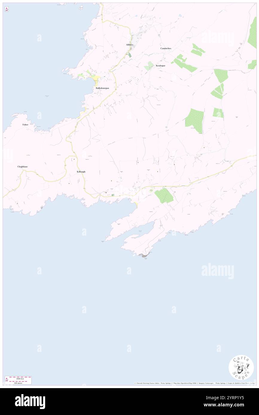 Cloghane River, County Cork, IE, Ireland, Munster, N 51 36' 15'', S 10 ...
