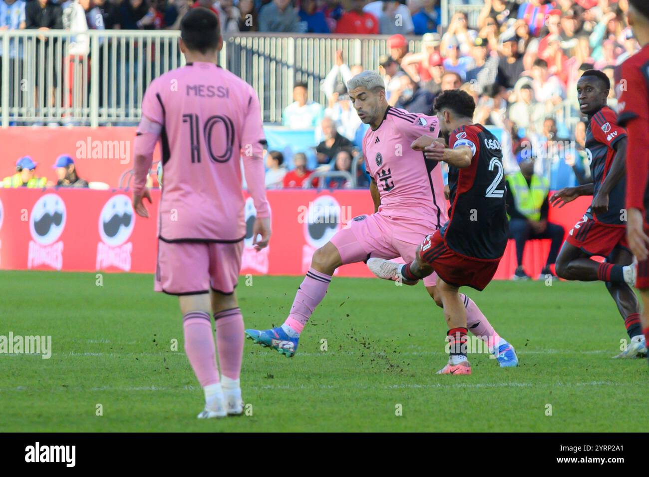 Toronto, ON, Canada - October 5, 2024: Lionel Messi #10 of the Inter ...