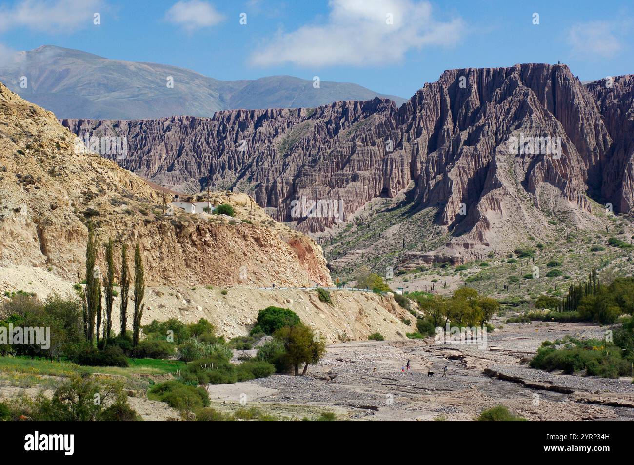 South America, Argentina, Jujui, Andes, Altiplano, Pumamarca, canyon ...