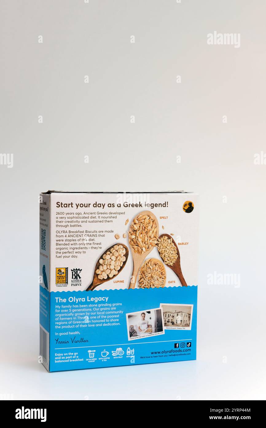 Olyra Breakfast Biscuits Made From Ancient Greek Grains Such As Spelt ...