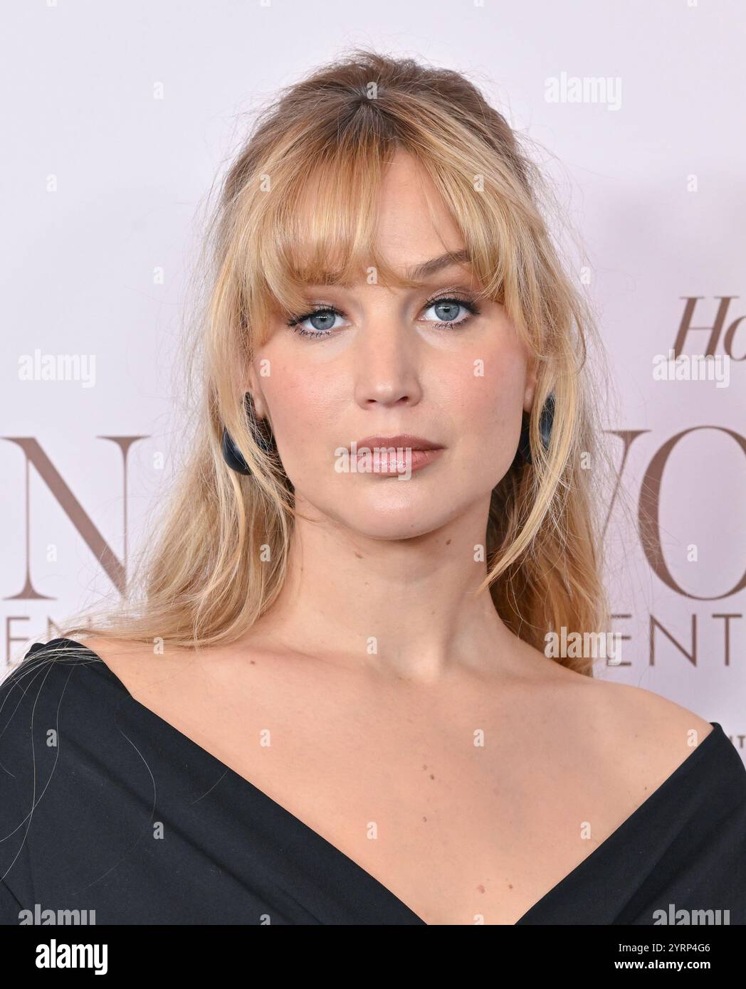 Jennifer Lawrence arriving to The Hollywood Reporter's Annual Women in ...