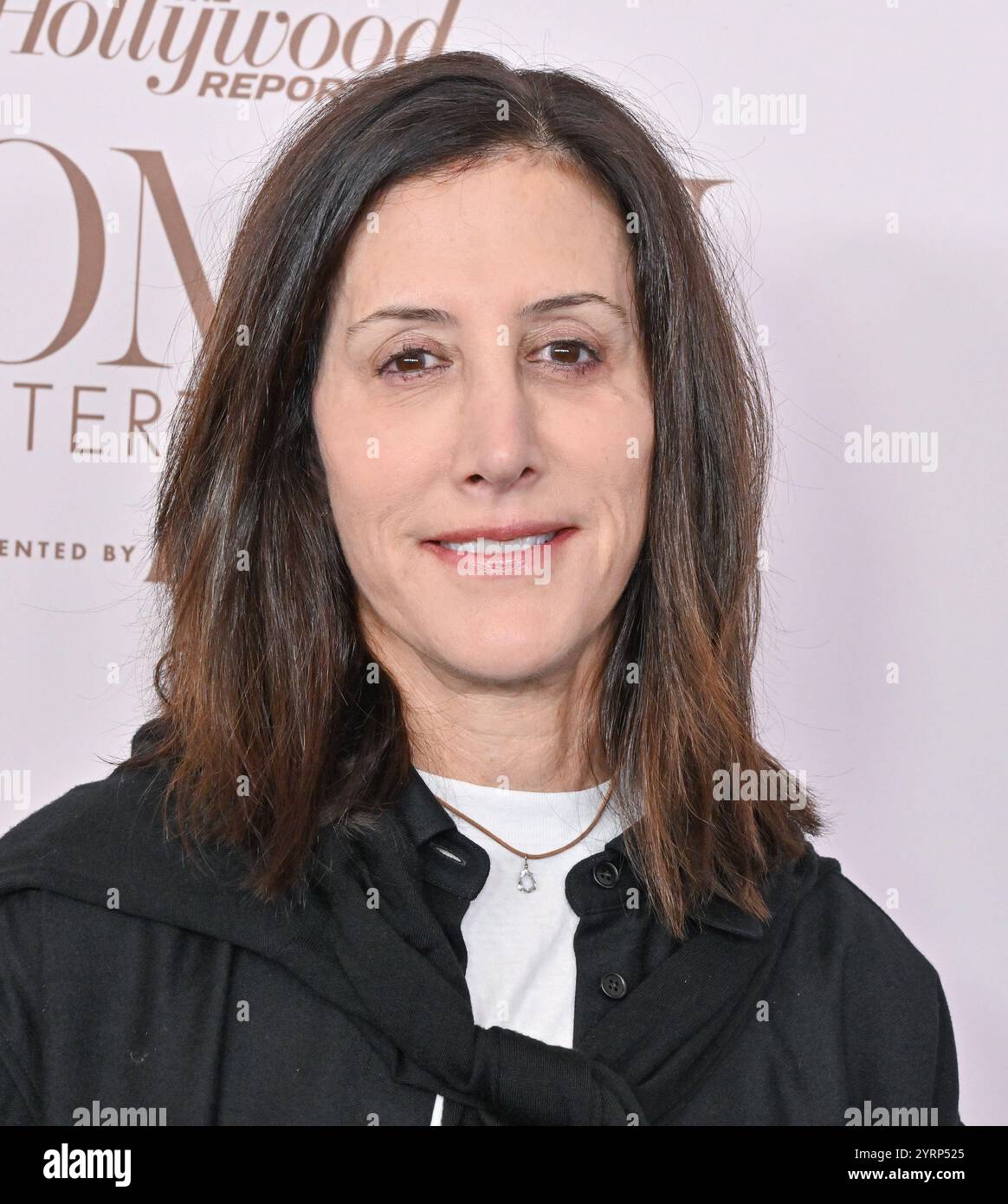 Leslie Siebert arriving to The Hollywood Reporter's Annual Women in Entertainment Gala presented ...