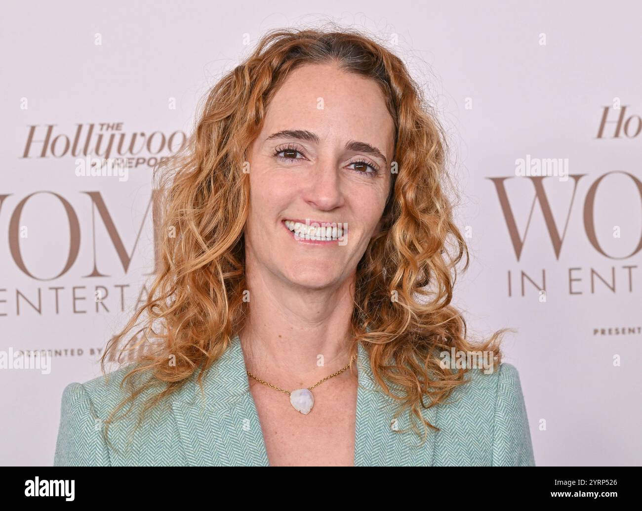 Jessica Elbaum arriving to The Hollywood Reporter's Annual Women in ...