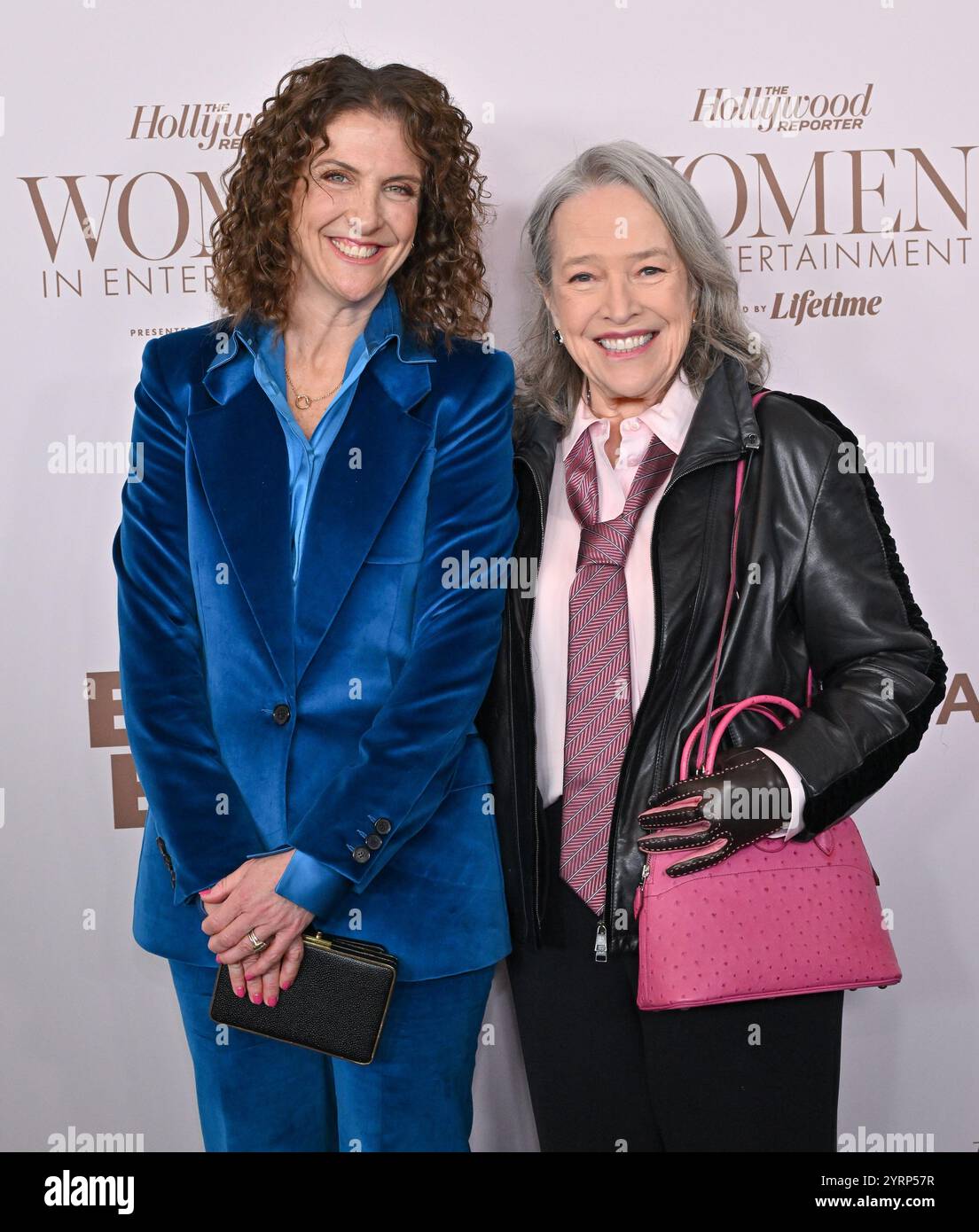 Jennie Snyder Urman and Kathy Bates arriving to The Hollywood Reporter ...