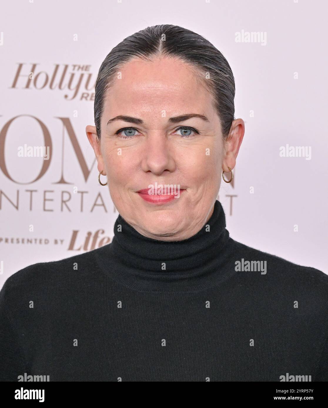 Katherine Pope arriving to The Hollywood Reporter's Annual Women in ...