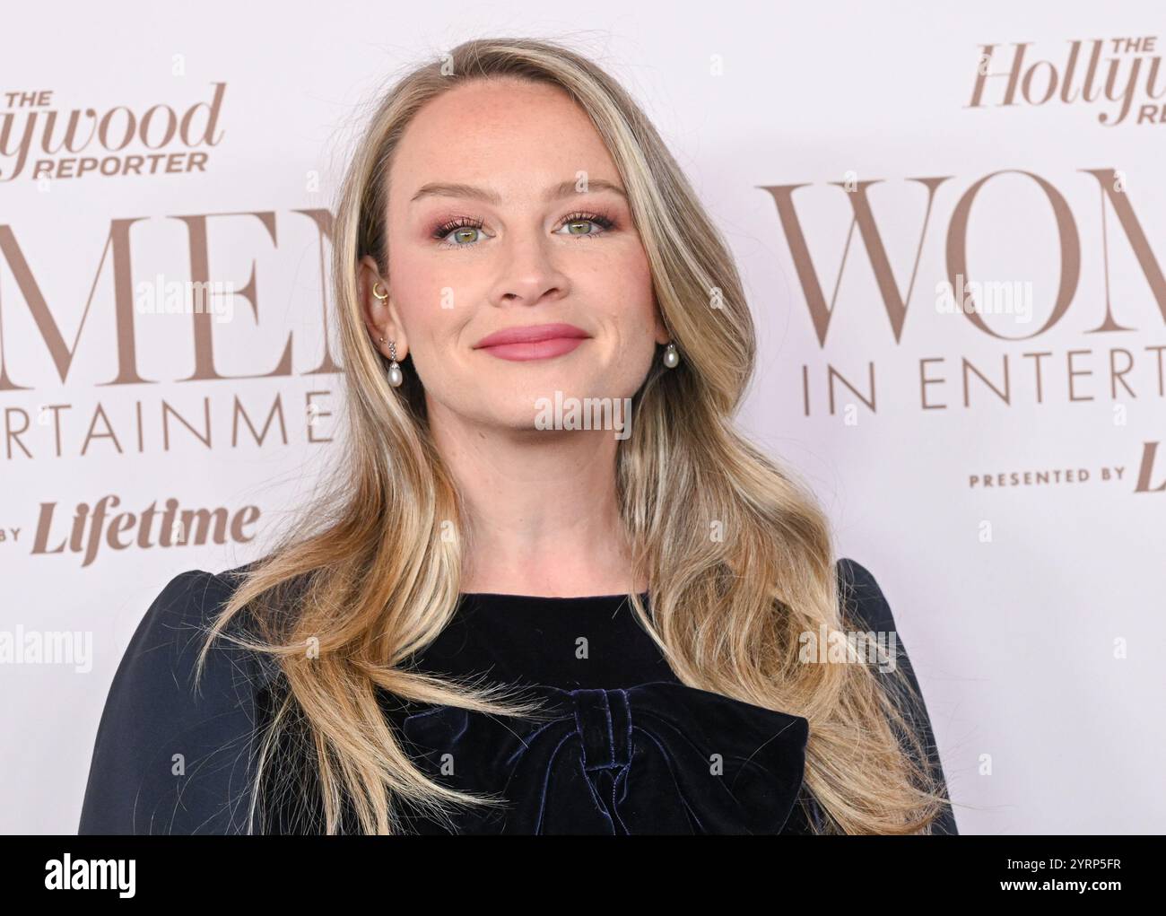 Liz Culley arriving to The Hollywood Reporter's Annual Women in ...