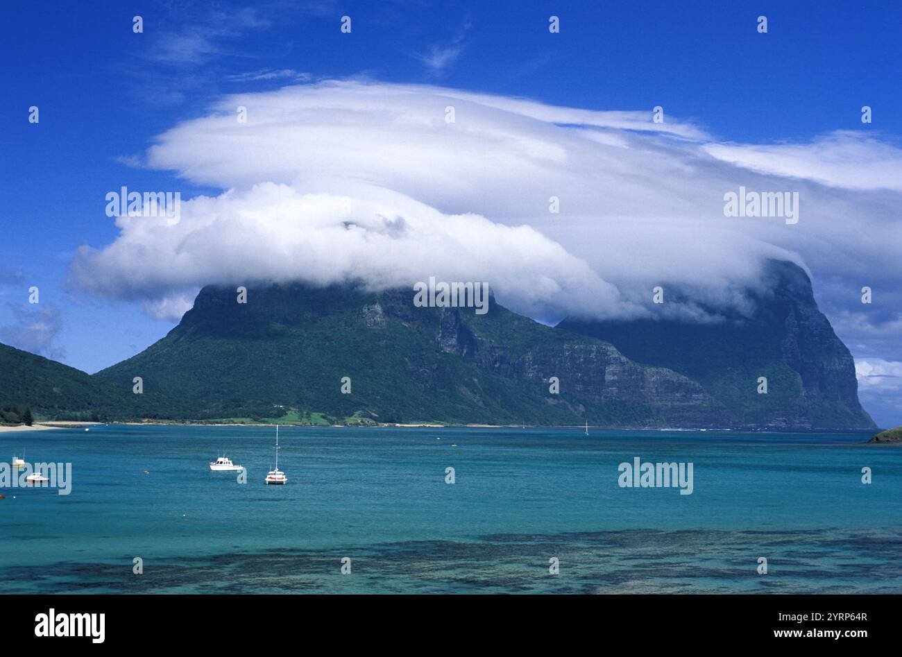 Oceania, Australia, Australian, Tasman Sea, Lord Howe Island Stock ...