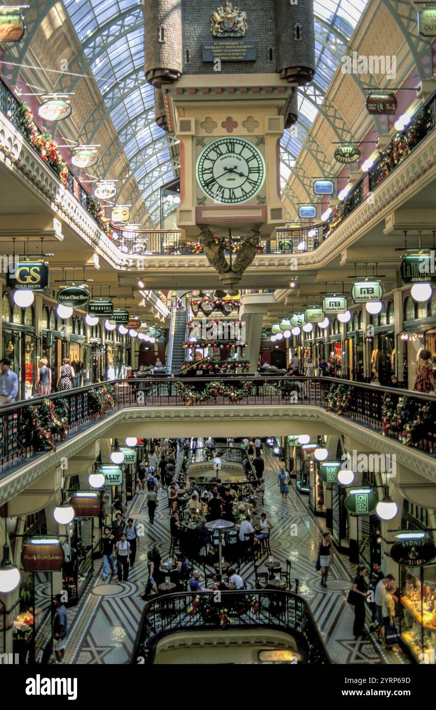 Australia; New South Wales; Sydney; Queen Victoria Building historic ...