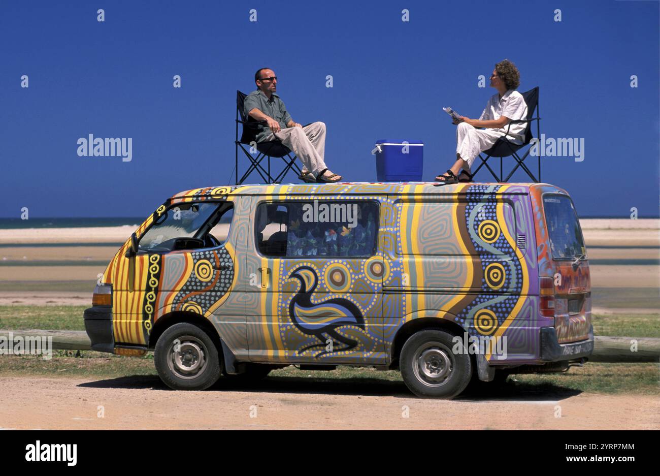Oceania; Australia; Australian; Queensland; camper van Stock Photo - Alamy
