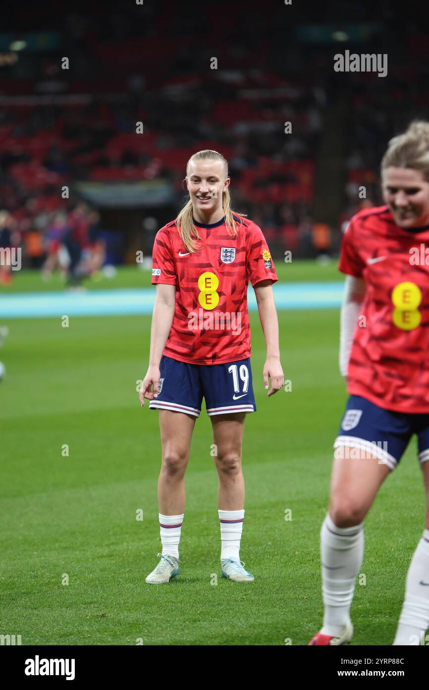 Aggie Beever-Jones England v USA Wembley Stadium London Lionesses ...