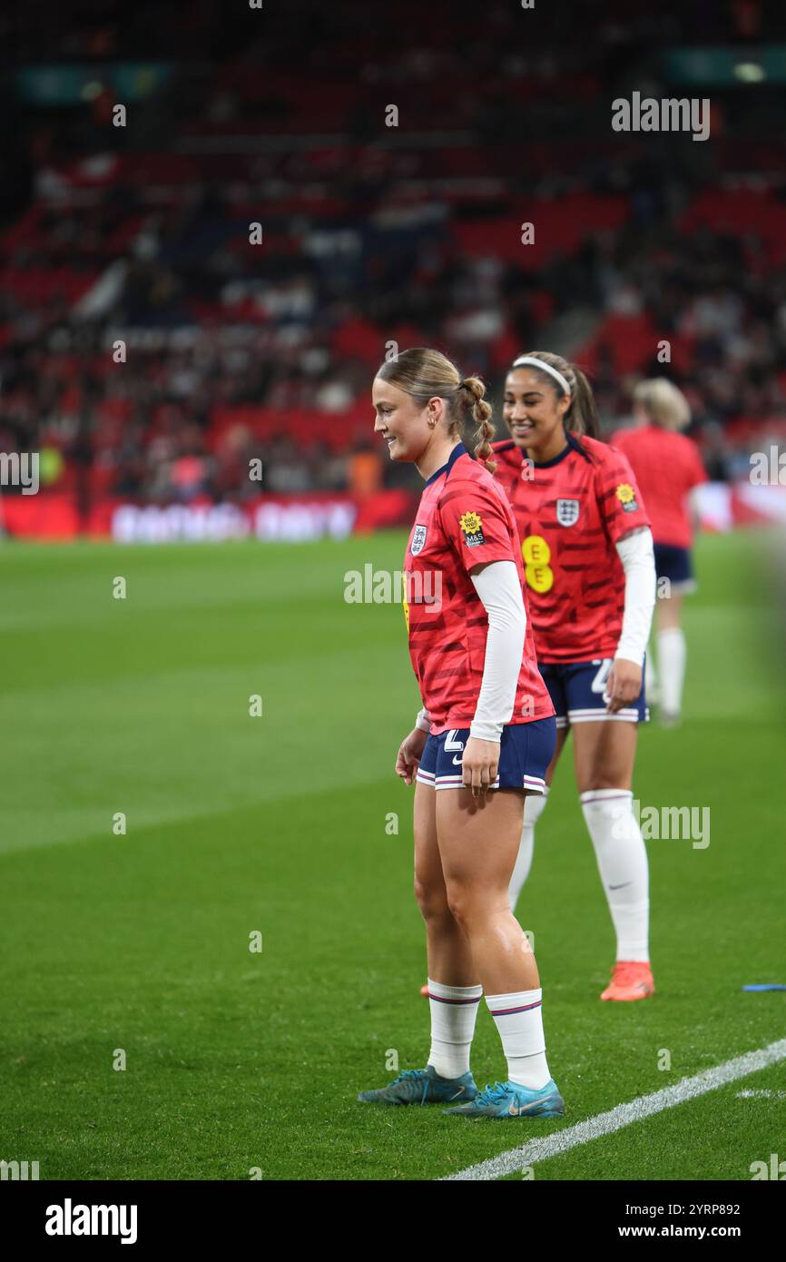 Ruby Mace England v USA Wembley Stadium London Lionesses England women ...