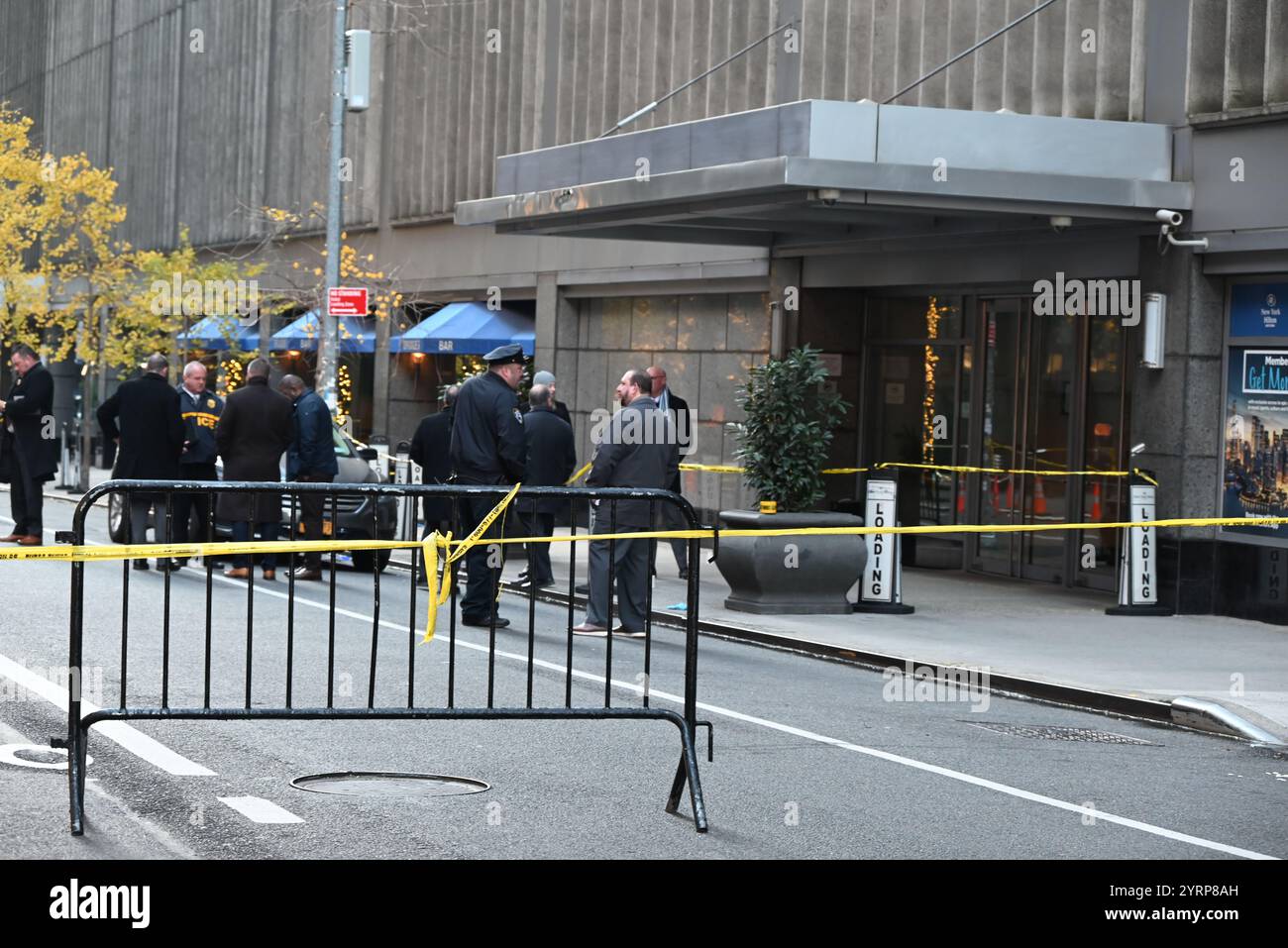 Crime scene investigators seen around the crime scene. CEO of ...