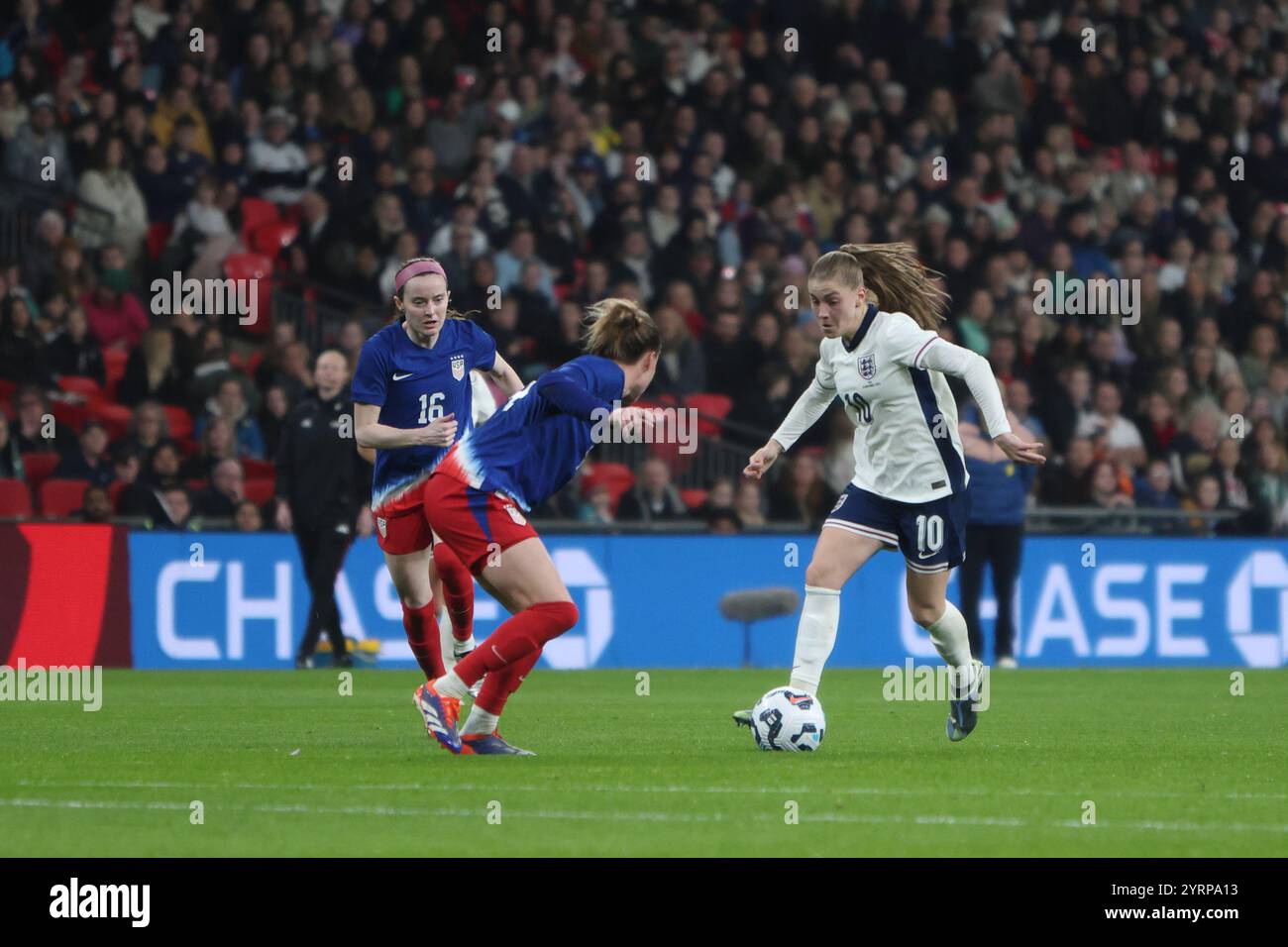 Jess Park England v USA Wembley Stadium London Lionesses England women ...