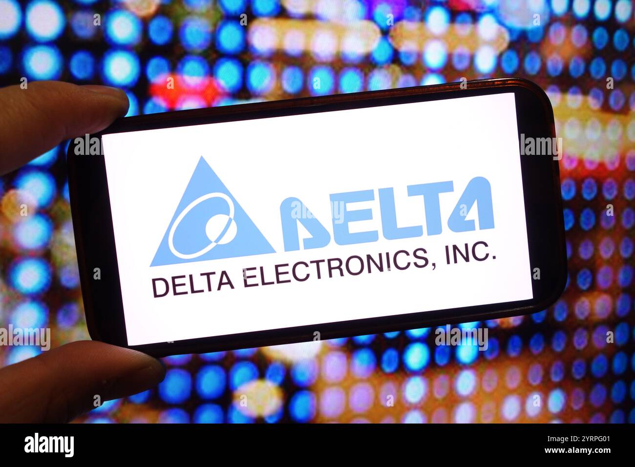 Delta electronics logo hi-res stock photography and images - Alamy