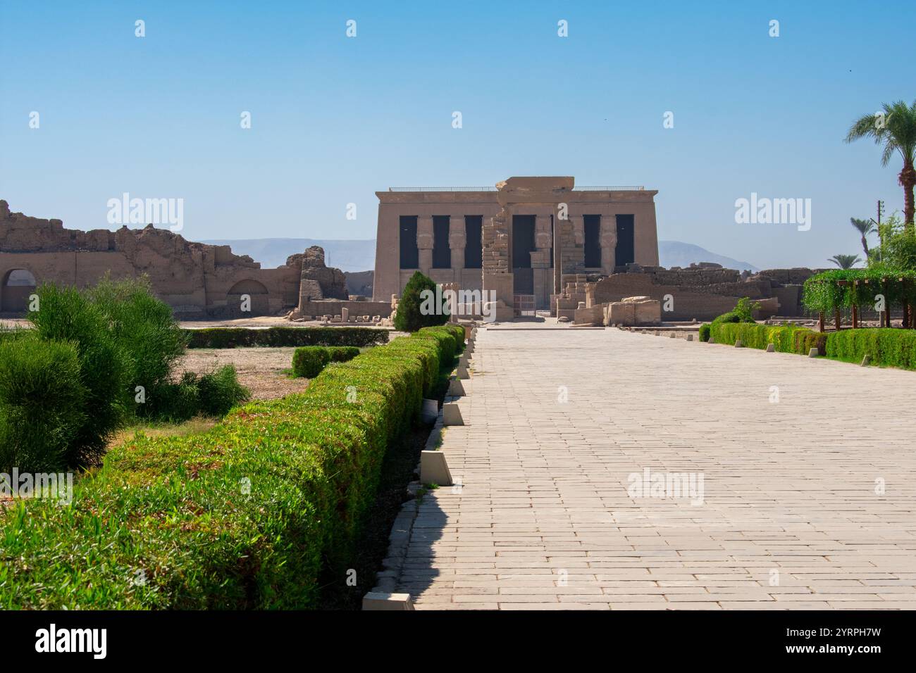 14.1.24 Dendera, Egypt: The Dendera Temple complex the best preserved ...