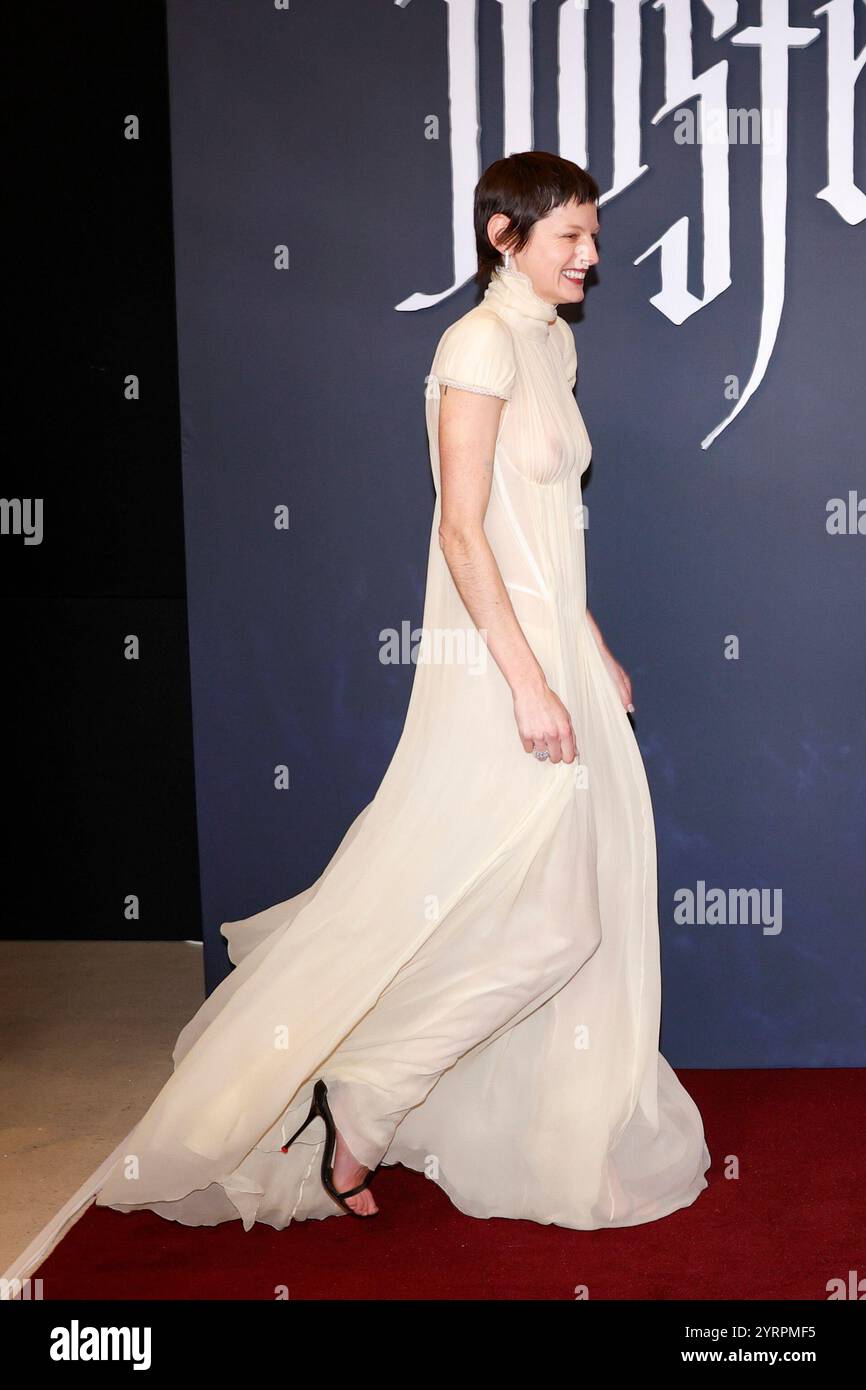 Emma Corrin poses for photographers upon arrival at the premiere of the ...