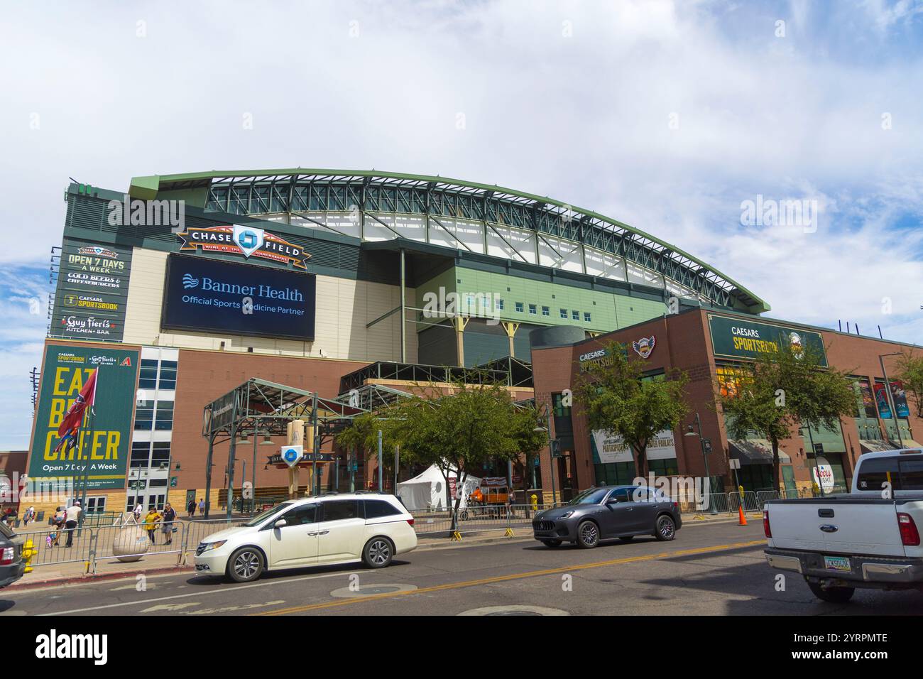 Chase Field baseball stadium Arizona Diamondbacks of Major League ...